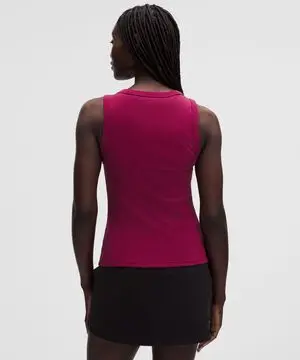 Lululemon Little Ribbed Scoop-neck Tank Top