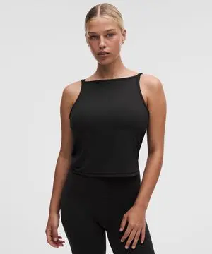 Lululemon Lululemon Focuser 2-In-1 Tank Top Black