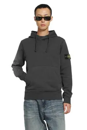 Stone Island Hooded Sweatshirt - Grey