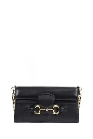 Gucci Horsebit Ristretto Medium Shoulder Bag
