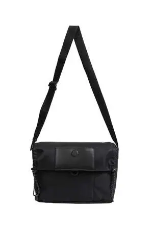 Moncler Kenton Drill Messenger Bag - Black