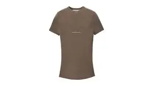 Alexander Wang Jacquard Logo Short Sleeve Crewneck Sweatshirt Top