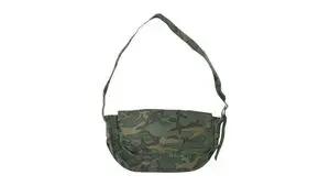 Needles Reversible News Paper Shoulder Bag - Green