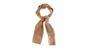 Polo Ralph Lauren Wool Cashmere Classic Cable Scarf - Camel