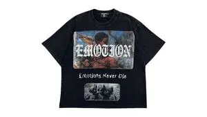 Mixed Emotion Divine Emotion Tee Shirt - Black