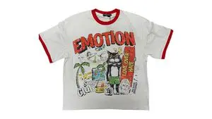 Mixed Emotion Surf Club Tee Shirt - Red