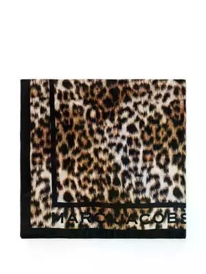 Marc Jacobs Silk Scarf - Brown