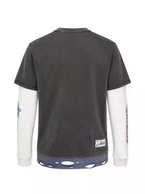 Andersson Bell Distressed Layered T-shirt