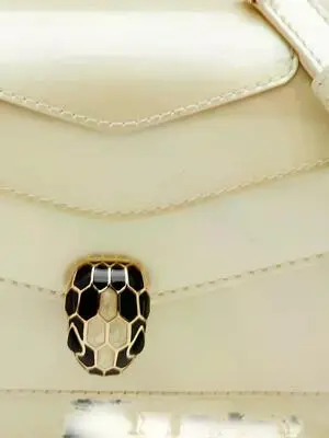 BVLGARI Serpenti Forever Patent Leather Shoulder Bag