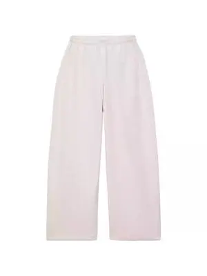 Alexander Wang Logo Print Mid-rise Relaxed Sweatpants - Pink
