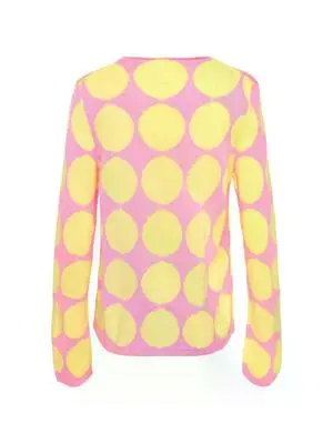 Comme Des Garçons Polka-dot Pullover