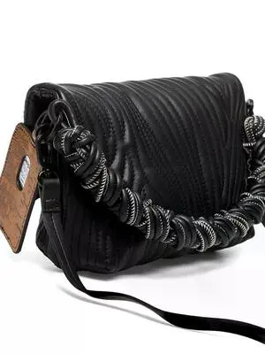 Desigual Quilted Braided-handle Tote Bag