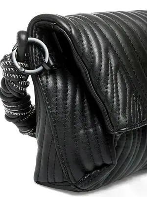 Desigual Quilted Braided-handle Tote Bag