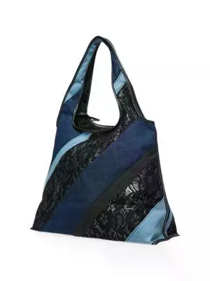 3.1 Phillip Lim Lace-panelled Patchwork Tote Bag