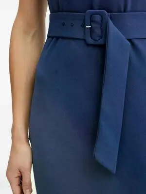 SILVIAN HEACH Belted Sleeveless Dress