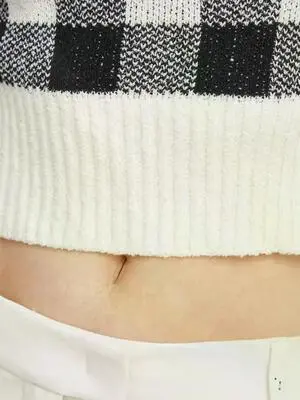 Sisley Check Crop Top