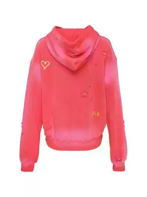 Andersson Bell Spray-washed Distressed Hoodie