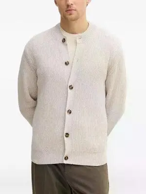 Sisley Cotton Rib Knit Cardigan