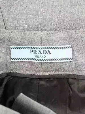 Prada Pleated Wool Trousers