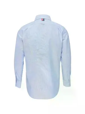 Thom Browne Straight-fit Long-sleeve Button-down Shirt