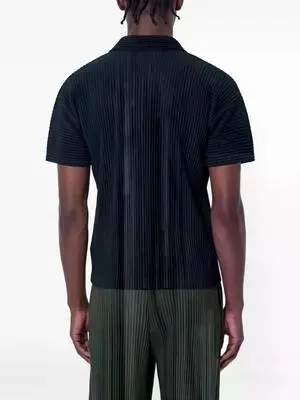 Issey Miyake Ribbed-knit T-shirt - Black