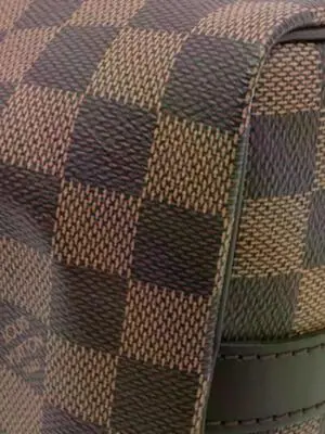 LOUIS VUITTON Damier Ebene Speedy Bandouliere Satchel - Brown
