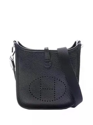 Hermès 2022 Clemence Evelyne I 16 Amazone Crossbody Bag - Black
