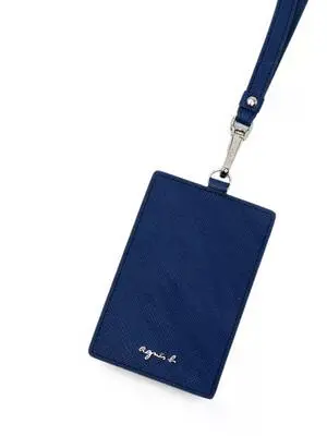 AGNES B. Leather Pass Holder