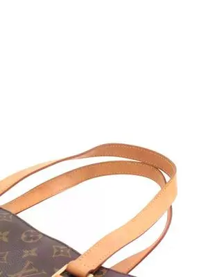 LOUIS VUITTON Monogram Cabas Mezzo Tote Bag