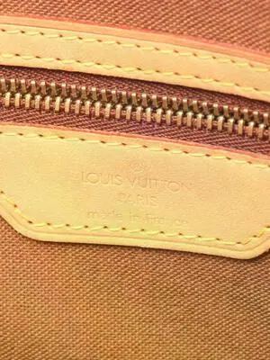 LOUIS VUITTON Monogram Cabas Mezzo Tote Bag