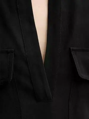 SILVIAN HEACH Buttoned V-neck Dress