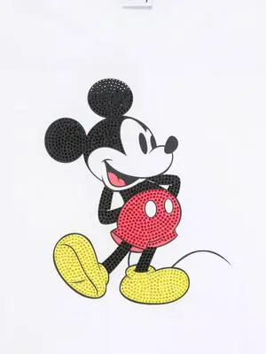 Liu Jo Mickey Mouse Rhinestone-embellished T-shirt
