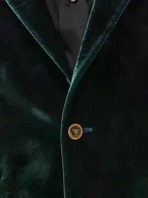 Versace Viscose Velvet Blazer