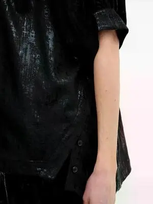 SILVIAN HEACH Long Sleeve Textured Shirt
