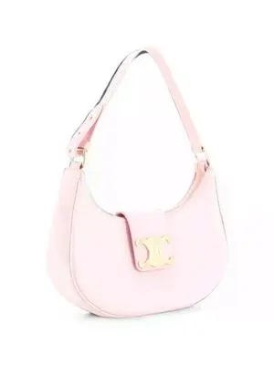 Celine Ava Triomphe Leather Shoulder Bag