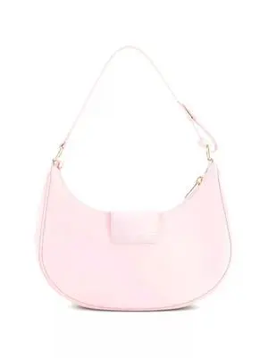 Celine Ava Triomphe Leather Shoulder Bag - Pink