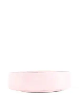 Celine Ava Triomphe Leather Shoulder Bag - Pink