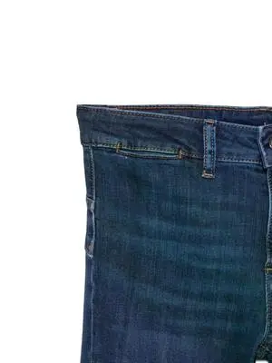 Liu Jo Whiskered Bootcut Jeans