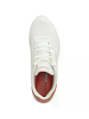 Sketchers Uno Pop Back Sneakers - White