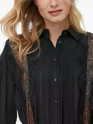 Sisley Lace-detail Shirt