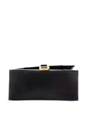 Balenciaga Hourglass Top Handle Bag Leather Satchel
