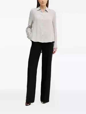 Sisley Long-sleeve Button-fastening Shirt