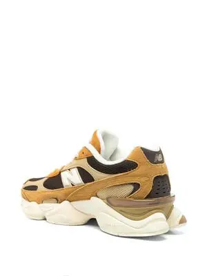 NEW BALANCE 9060r Paneled Sneakers - Brown
