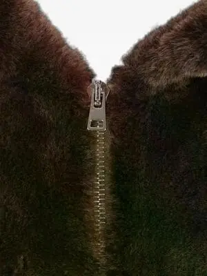 YVES SALOMON Hooded Shearling Jacket