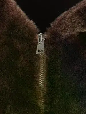 YVES SALOMON Hooded Shearling Jacket