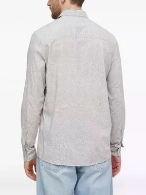 Sisley Patterned Buttoned Shirt - Neutrals