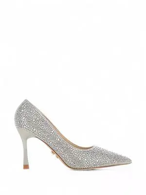 TWENTY FOURHAITCH Teylor Embellished Pumps - Silver