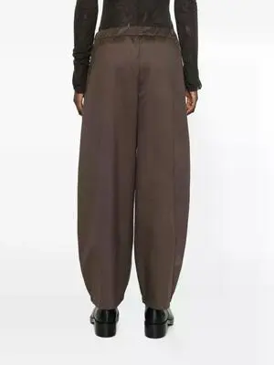 Source Unknown Mika Tuck Straight-leg Trousers