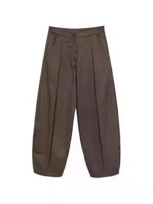 Source Unknown Mika Tuck Straight-leg Trousers