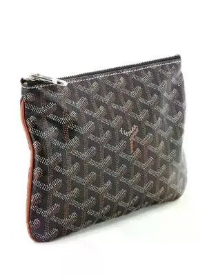 Goyard Senat Zip Coated Canvas Pm Pouch